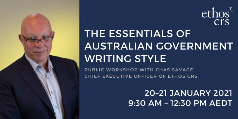 Training – The essentials of Australian Government writing style ...